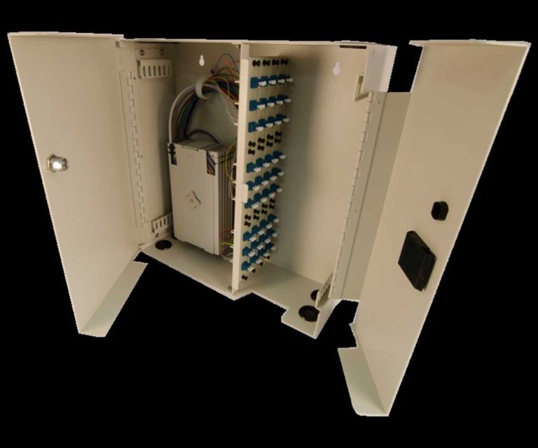144 Fiber Wall-mount Splice & Term Panel | Montclair Fiber